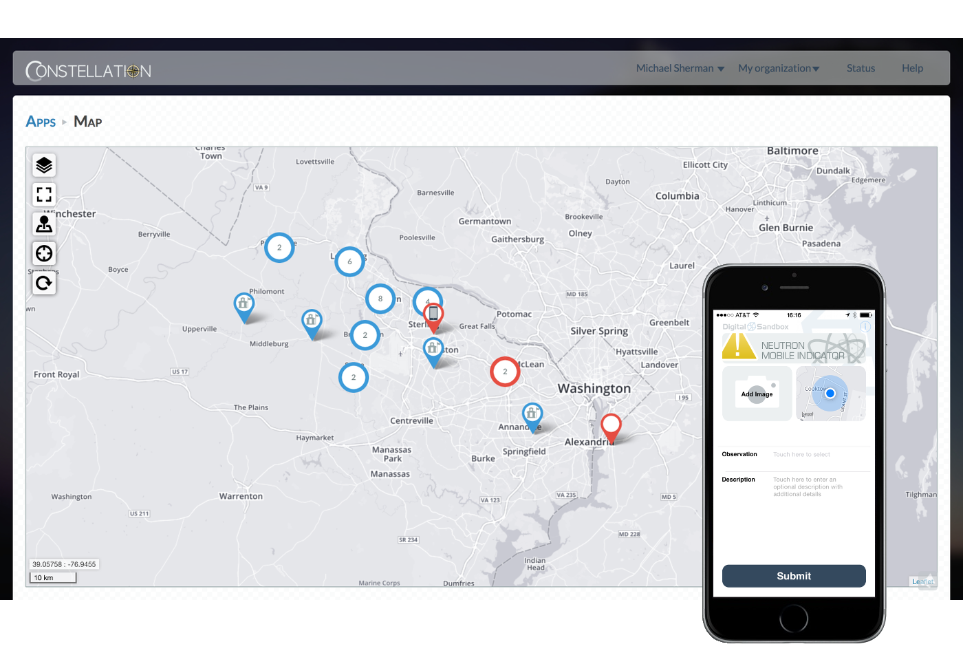 Use your phone to collect data